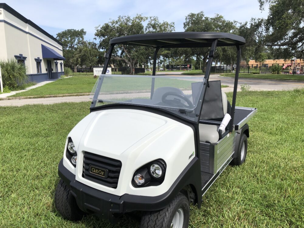 2021 WHITE CLUB CAR CARRYALL 500 ELECTRIC - Jeffrey Allen, Inc